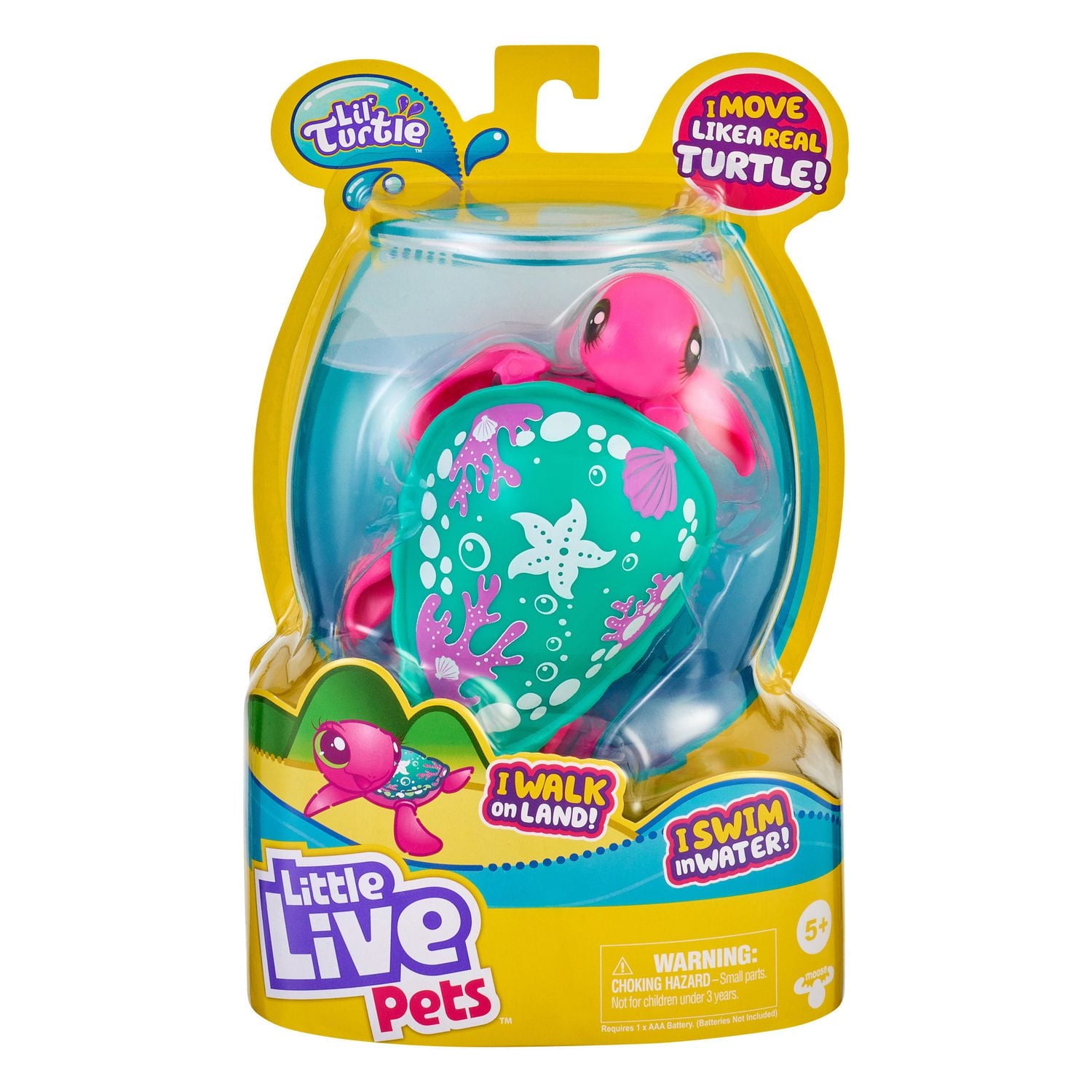 Little Live Pets Lil' Turtle Single Pack - Seashore - Walmart.ca