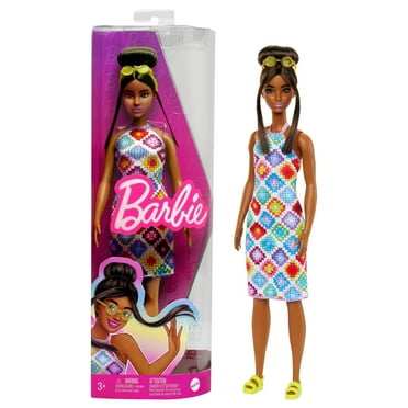 Barbie Fashionistas Doll #206, Crimped Hair, Freckles, Trendy Style ...