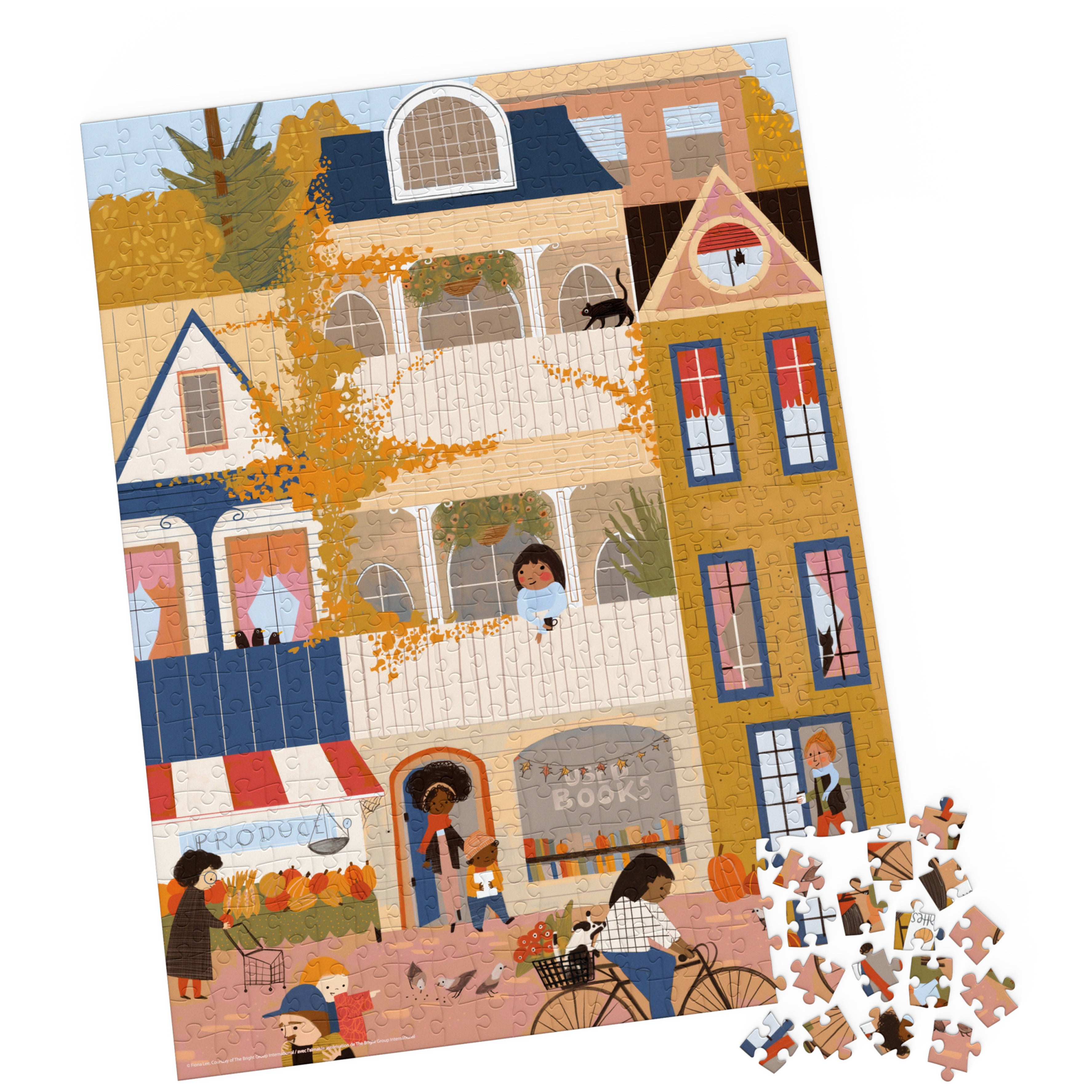 Spin Master Puzzles, Weekday in Town 500 Pieces, for Adults and Kids ...