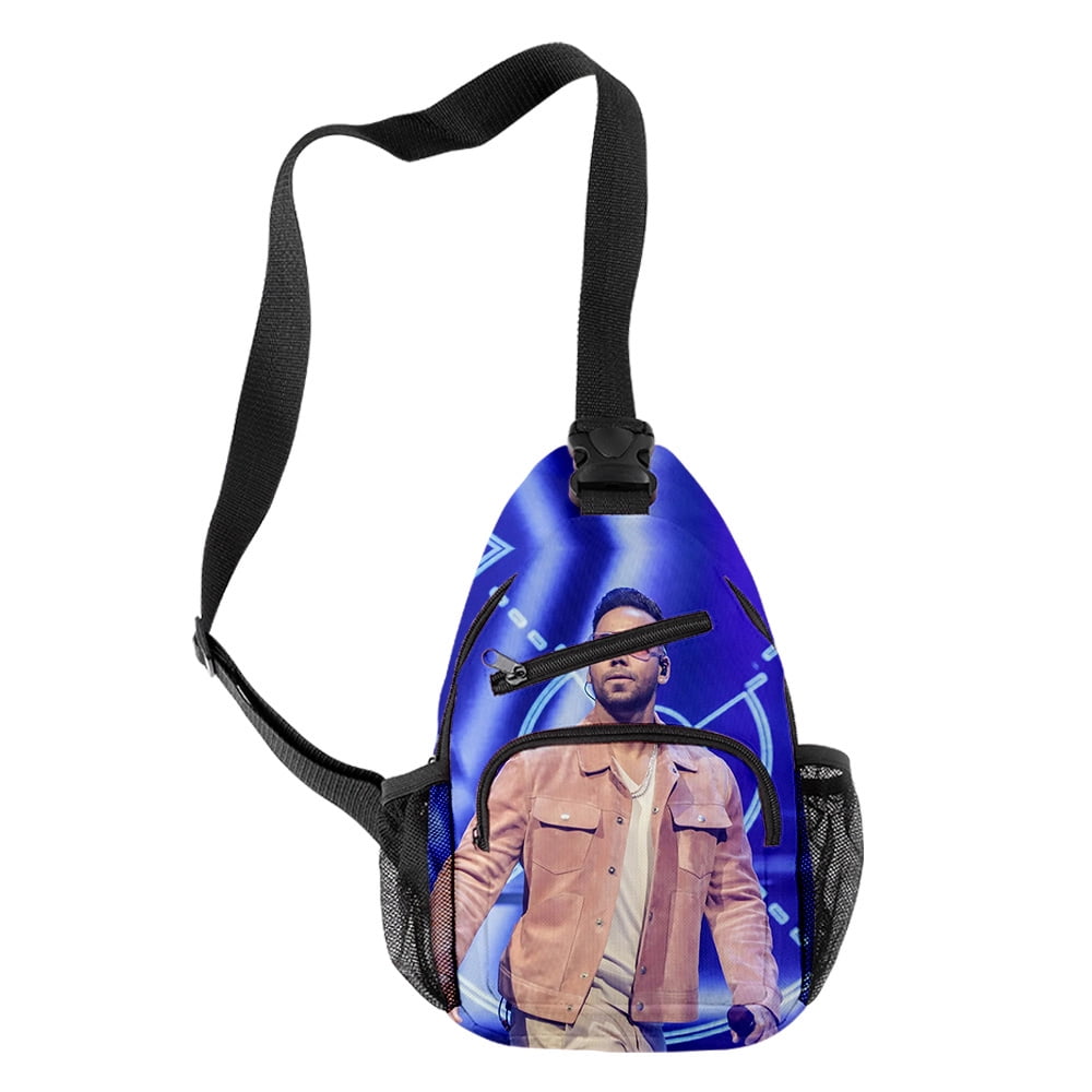 Romeo Santos Singer Merch One Shoulder Travel Bag Unisex Zipper Oxford ...