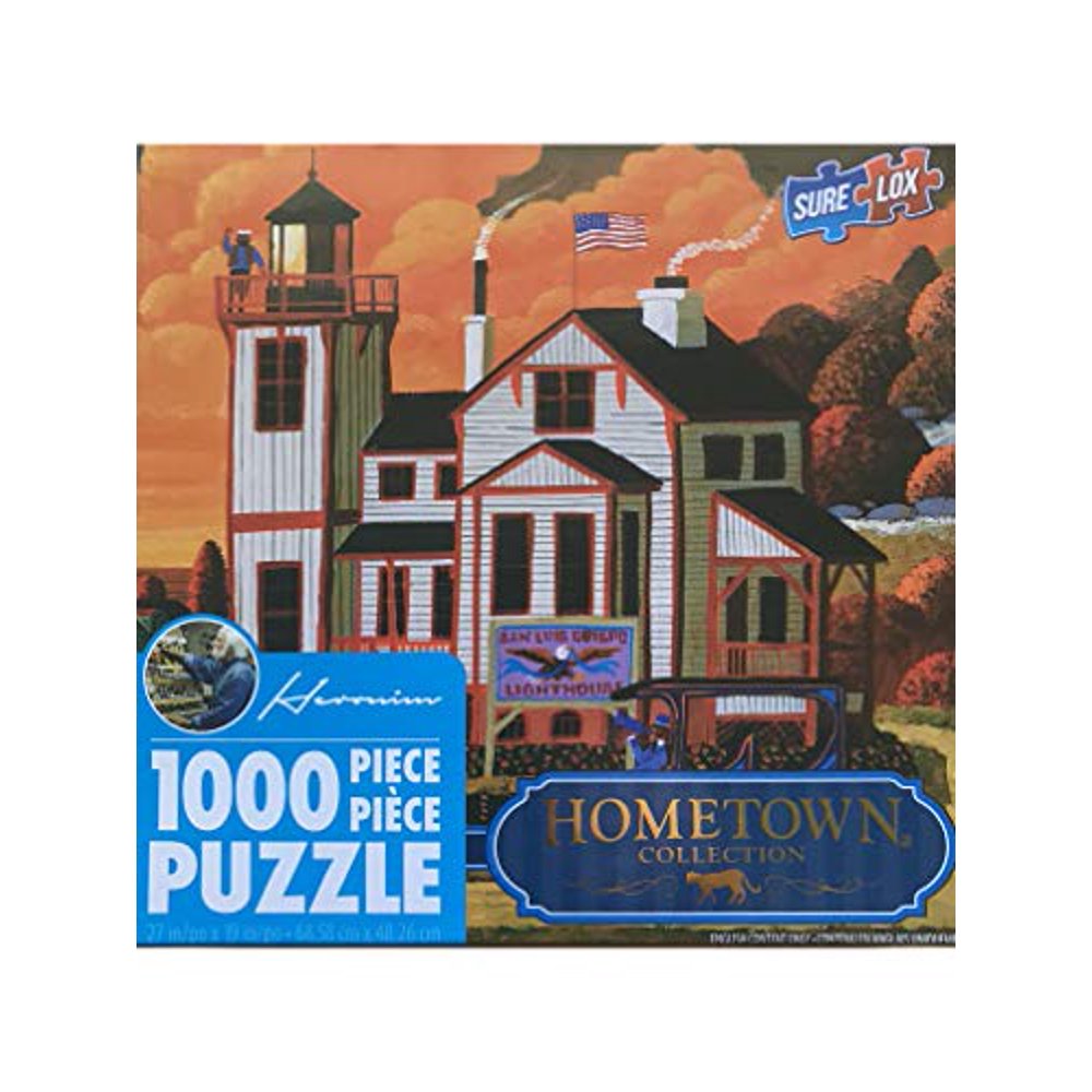 Hometown Collection: Sunset Visit 1000 Piece Puzzle - Walmart.com ...