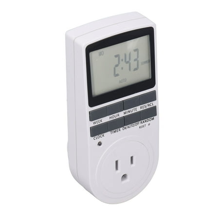 Timer Outlet Switch, Plugging Resistant Countdown Mode Timing Power ...