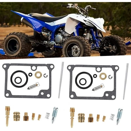 Carburetor Rebuild Kit, 2 Sets Carburetor Replacement Motorcycle ...