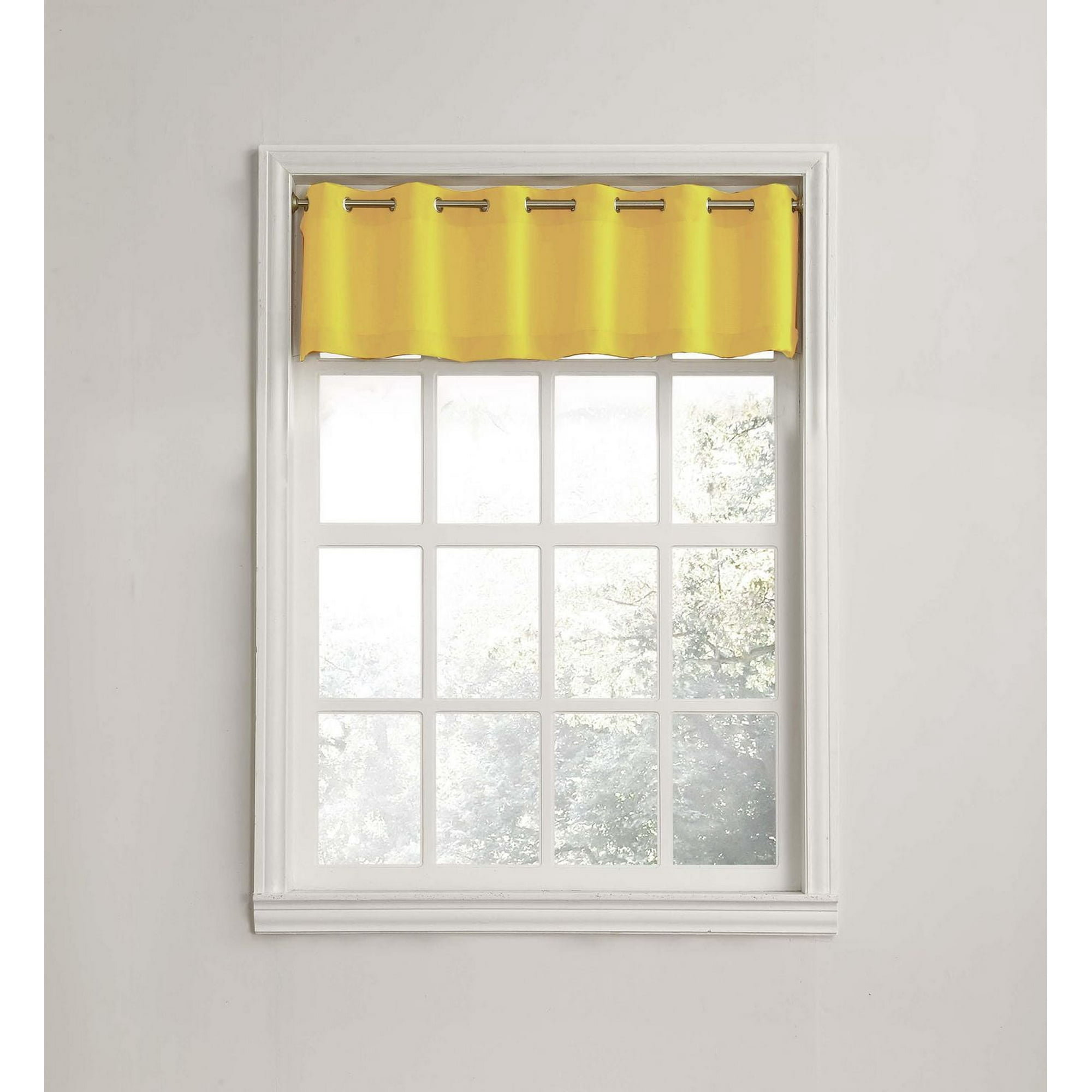 Click here for Sun Textile Montreal Grommet Valance 14 In prices