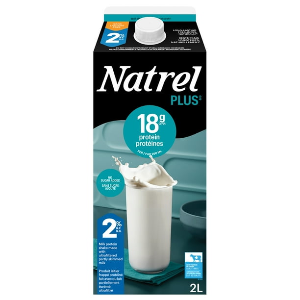 Natrel Plus 2% Milk, 2 L - Walmart.ca