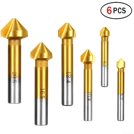 Chamfer Bevel Cutters 90 Degrees Center Punch Chamfering Device Durable ...