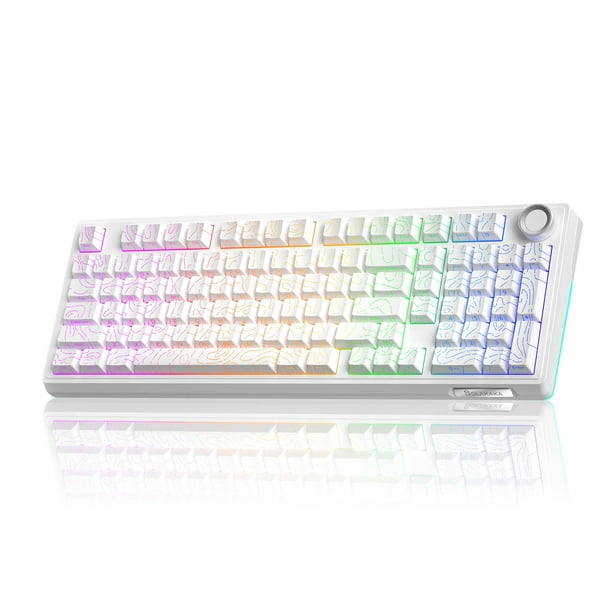Teclado mecánico inalámbrico SOLAKAKA KI99 Pro 96% RGB | Walmart en línea