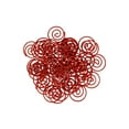 JAM Paper Round Red Paper Clips, 1 in, Medium, 50/Pack - Walmart.com