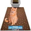 Petlinks, Purr-Fect Paws Cat Litter Mat,Large, Gray - Walmart.com