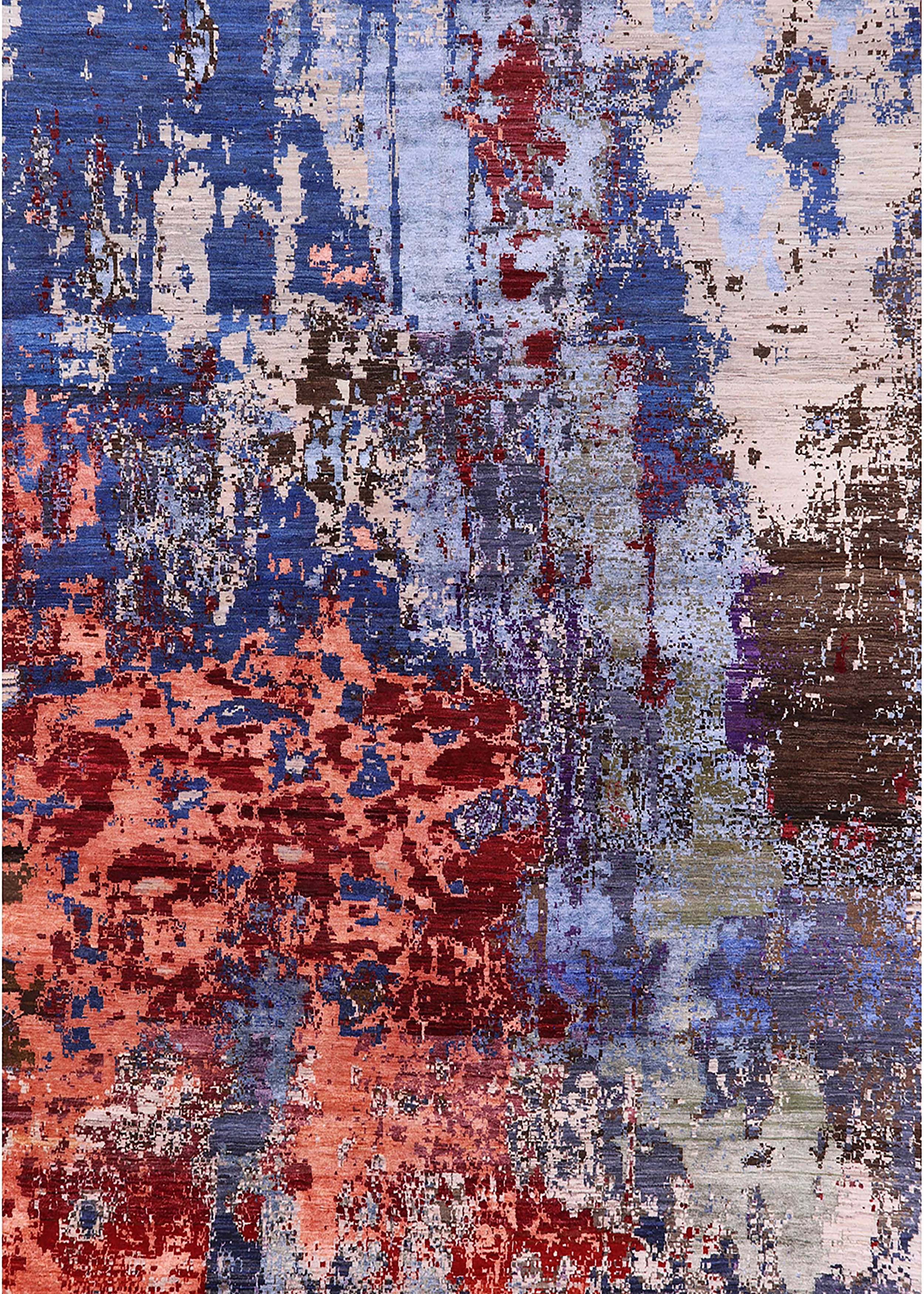 Ahgly Company Machine Washable Indoor Rectangle Industrial Modern ...