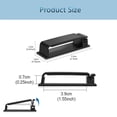 50Pcs Black Self Adhesive Cable Clips, Wire Cord Organizer Holder for ...