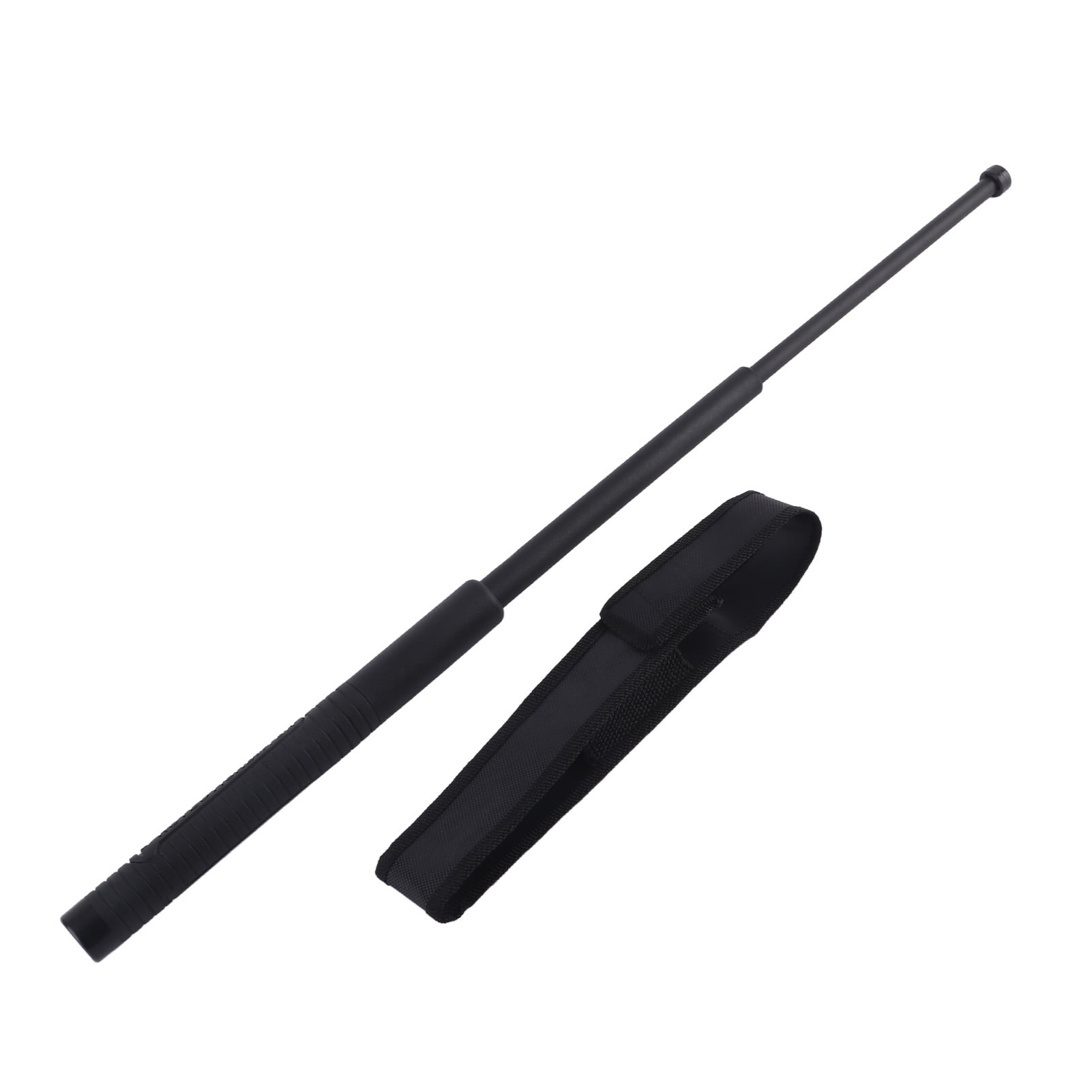Telescopic Stick Black 26in 3 Section Rubber Handle Strong PVC Quick ...