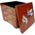 Jubako Boxes Japanese Traditional 3 Tiers Stack Boxes Food Candy Snack ...