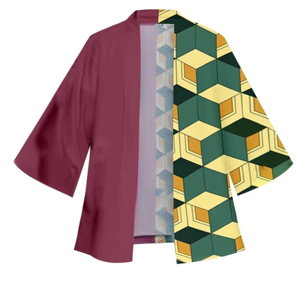 Kimonos de Cosplay de Anime Tanjirou Kamado para hombres y mujeres ...