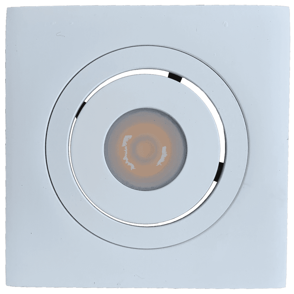 CB06 Dimmable Recessed Square Cast Aluminum LED Puck Light Cabinet ...