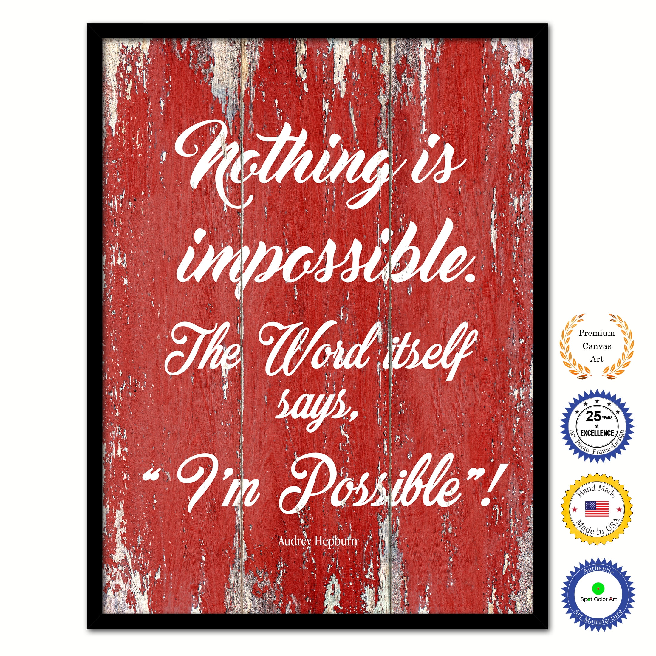 Audrey Hepburn Quotes Nothing Is Impossible