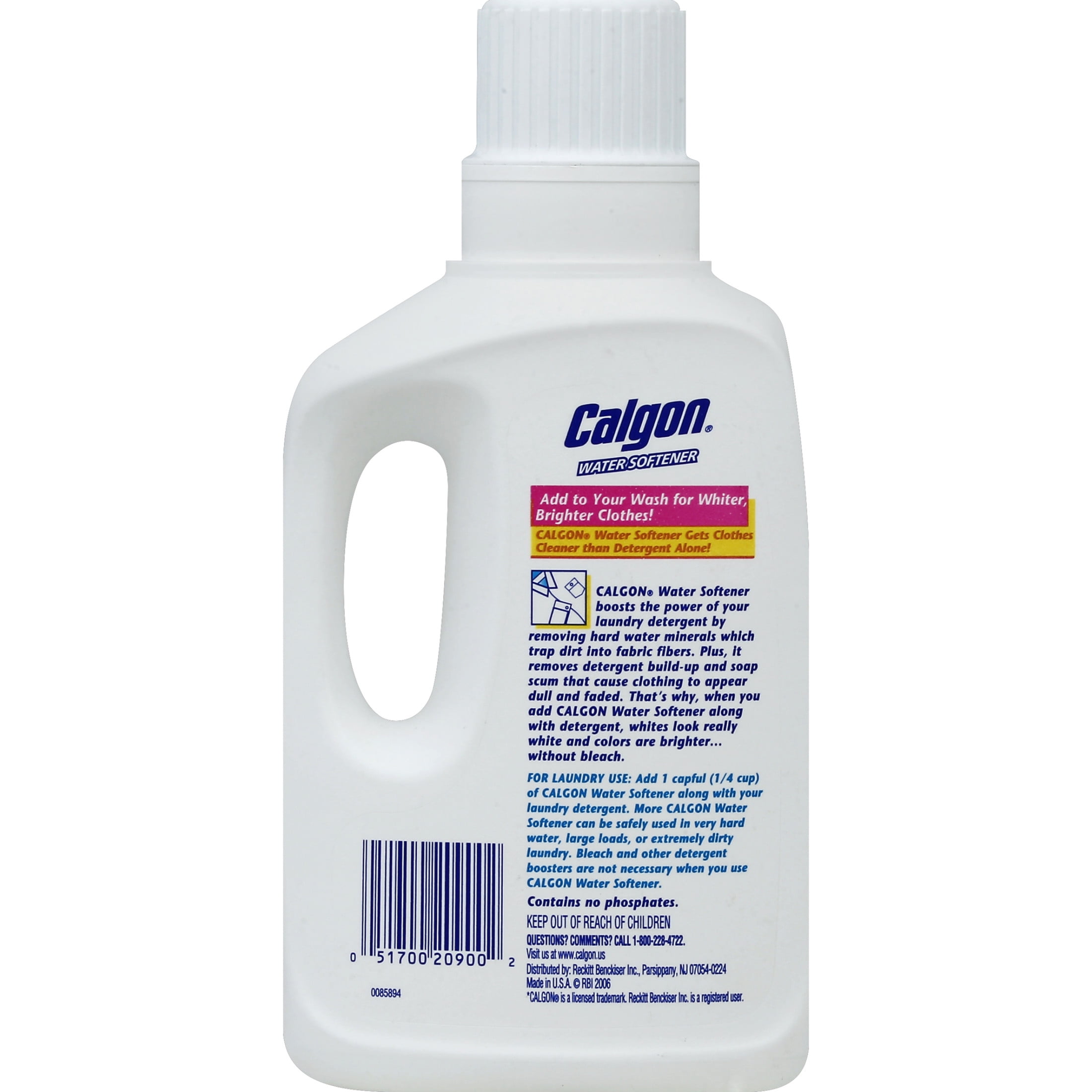 Calgon Water Softener Laundry Detergent Booster 32 Oz Walmart