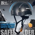 2 safety helmets class 2 hard hat with ventilation lining lightweight ...