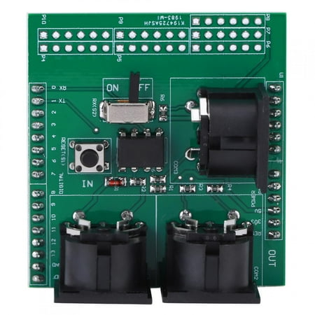 MIDI Module, 2.54mm Pin MIDI Adapter Board, Testing Accessories For ...