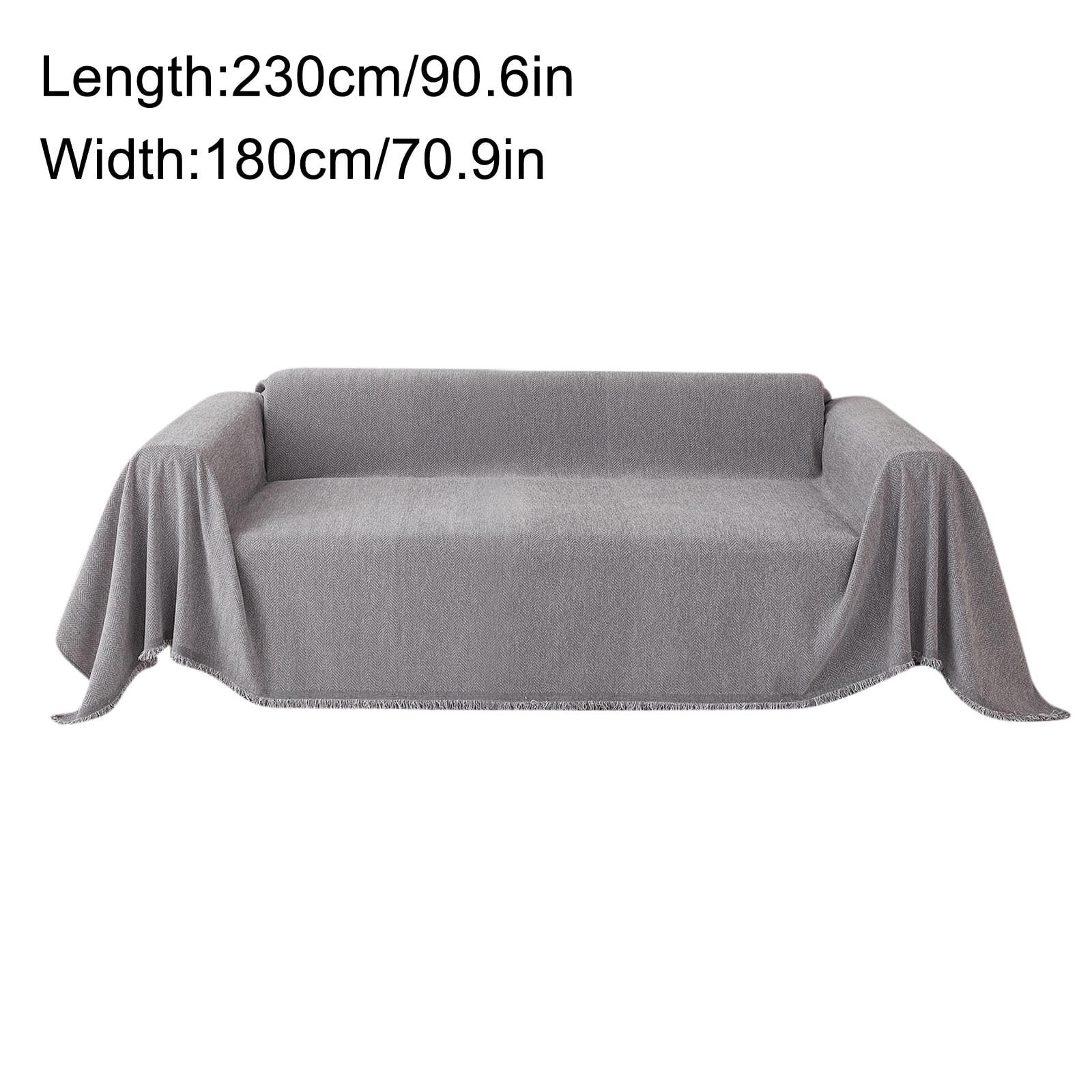 Sofa Cover Herringbone Pattern | Couch Protector Furniture Slipcover ...