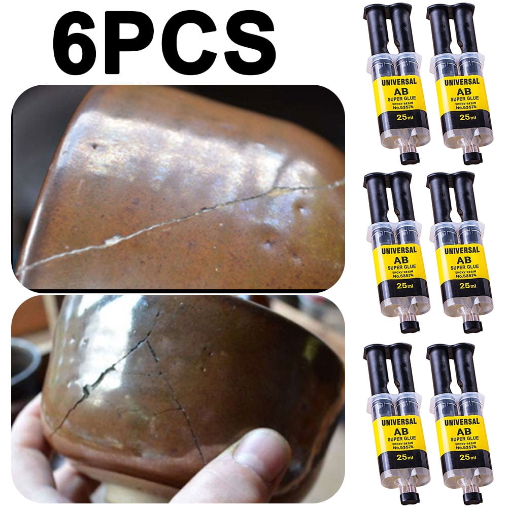Pegamento Universal AB Super Glue Resina Epoxi Reparación (25ml ...