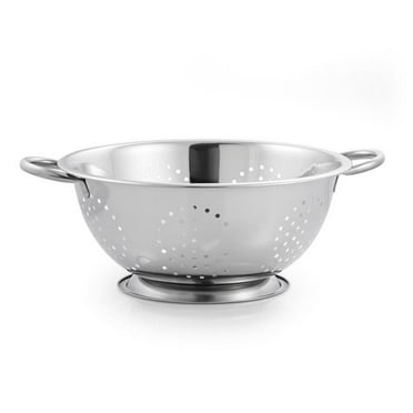 Stainless Steel Deep Colander, 3 Quart - Walmart.com