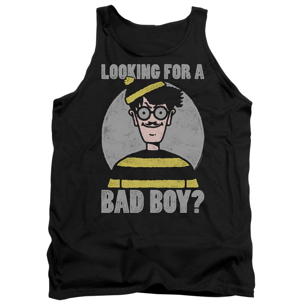 Wheres Waldo - Bad Boy - Tank Top - Medium - Walmart.com