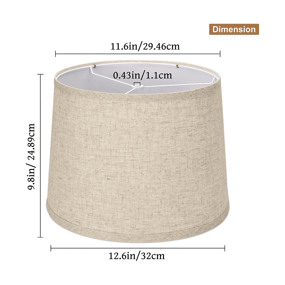 Click here for Unbranded Lamp Shades Natural Linen Lampshades 12.... prices
