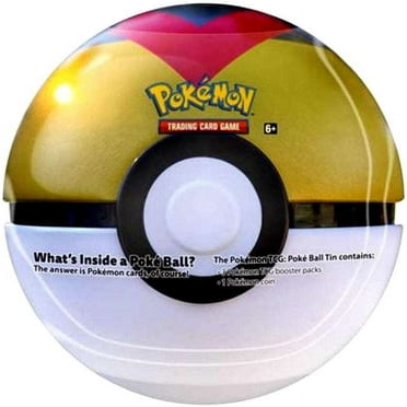 Pokemon 2021 Poke Ball Pokeball Tin Set (3 Booster Packs & Coin ...