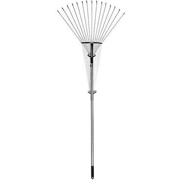 Flexrake 19" Steel Head Lawn Rake - Walmart.com