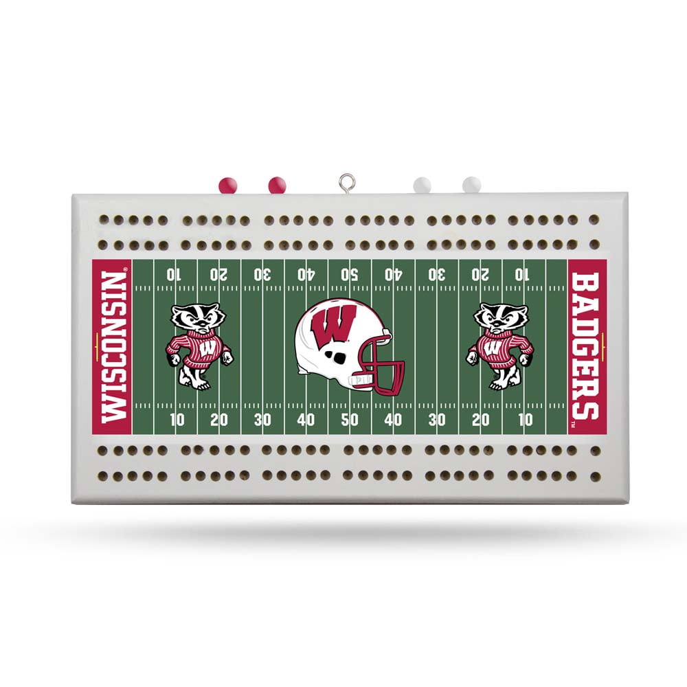 Wisconsin Badgers Field Cribbage Board - Walmart.com