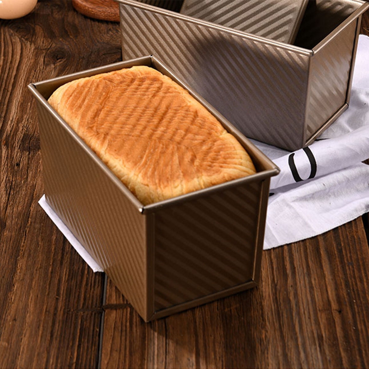 Click here for Minkissy Sourdough Loaf Pan Bread Tin With Lid Non... prices