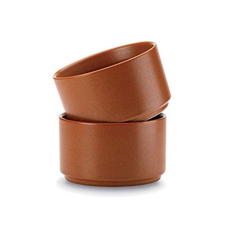 Noritake 9-Ounce Colorwave Ramekin 3-3/4-Inch Terra Cotta Brown Set of ...