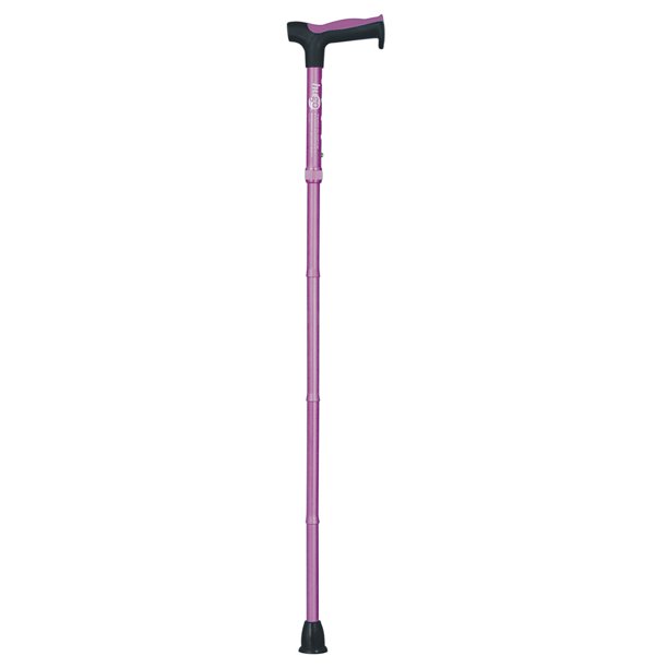 Hugo Adjustable Folding Cane with Reflective Strap, Rose - Walmart.ca