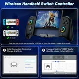 QQV Wireless Nintendo Joy-Con Controller for Switch/Switch OLED, One ...