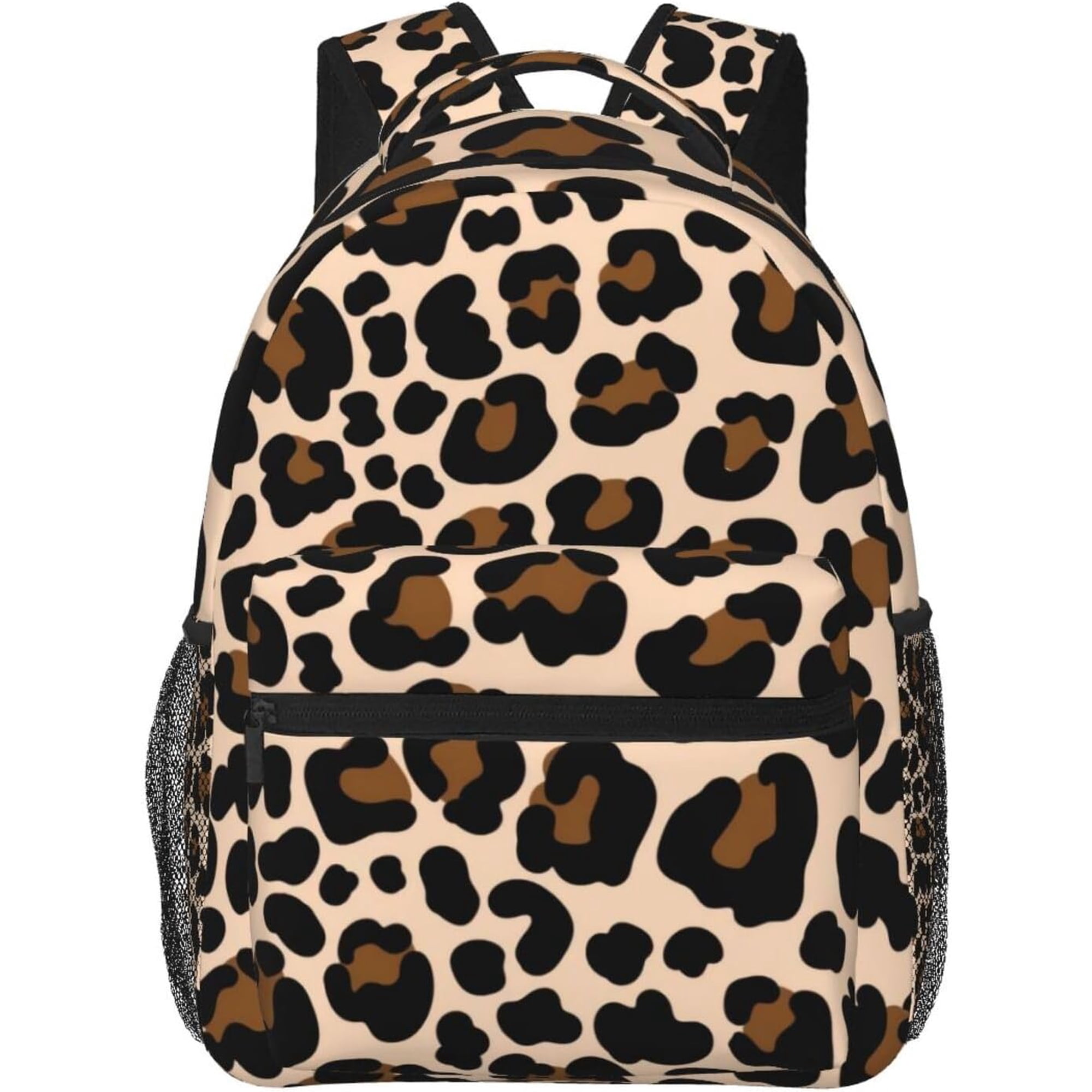 Click here for Ainory Leopard Cheetah Tropical Leaves Backpacks 1... prices