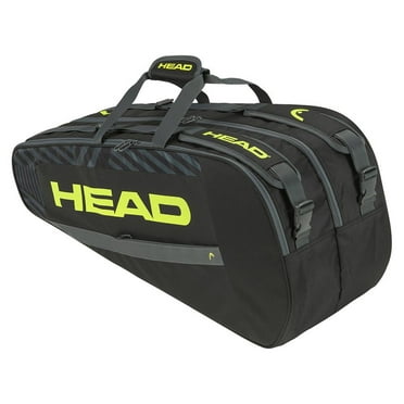 Head Base S Tennis Racquet Bag Black and Yellow ( ) - Walmart.com