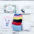 PPgejGEK Stocking Stuffers for Kids Cute Pattern DIY Poke Wool Felts ...