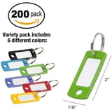 Lucky Line Color Key Tag With Ring Display - Walmart.com