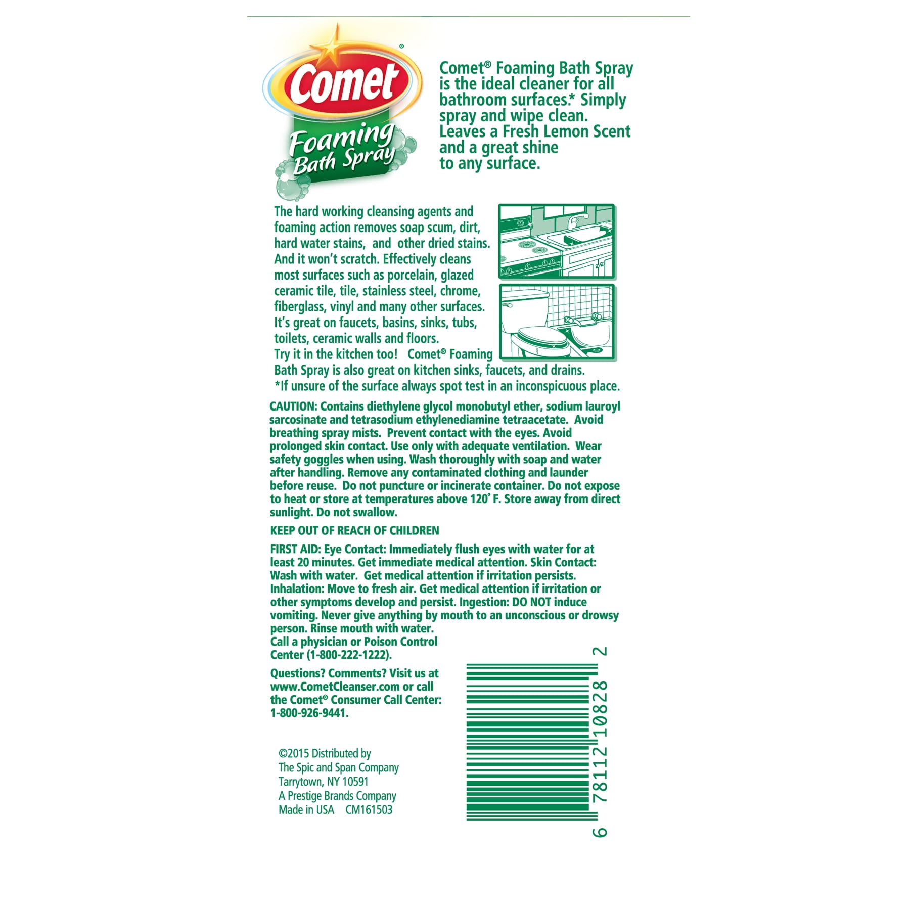Comet Cleaner Spray