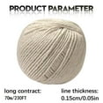 SSNTSY Knitting Yarn, Butchers Twine, Cotton Meat Barbecue Twine, 76.6 ...