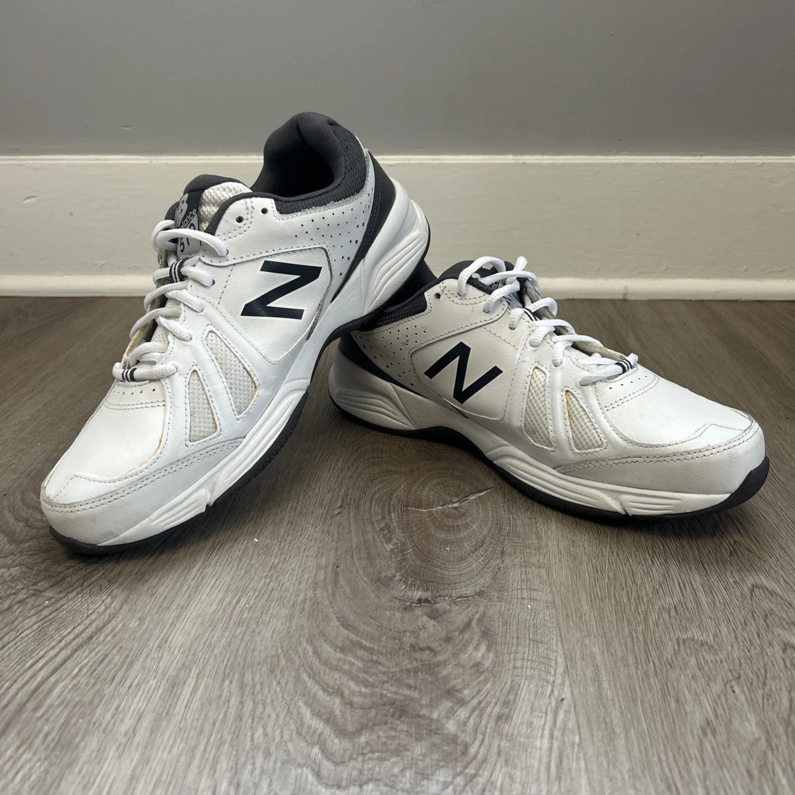 New Balance 519 Mens 9 Cross Training Shoes White Athletic Sneakers ...
