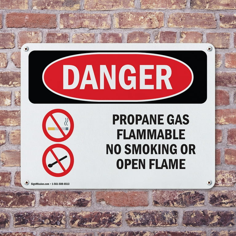 Open Propane Sign