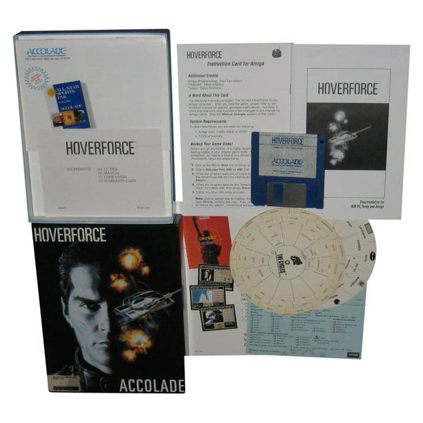 Hoverforce Accolade (1990) Commodore Amiga Vintage Video Game - Walmart.ca