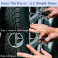 40PCS Tire Repair Nails, Car Rubber Fast Puncture Repair Screw Tires ...