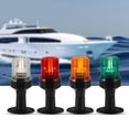 4 Color 12V Marine Navigation Light LED Waterproof Boat Signals Lamp ...