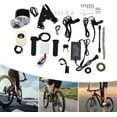 24V Electric Conversion Kit, 250W Mid Kit E-Bike, Electronic Conversion Installation Kit for ...