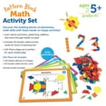 Learning Resources Pattern Block Math Activity Set - 144 Pieces, Math ...