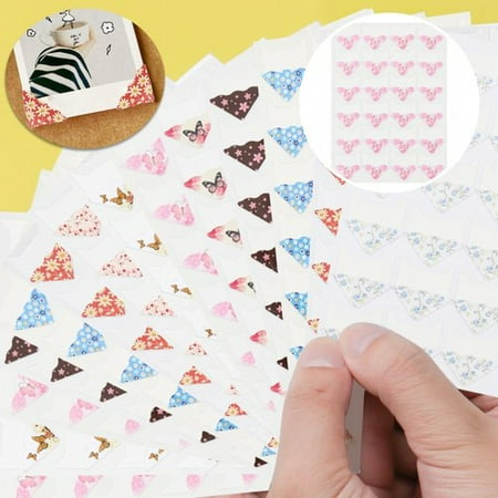 Corner Stickers Waterproof Multifunctional DIY Paper Floral Print ...