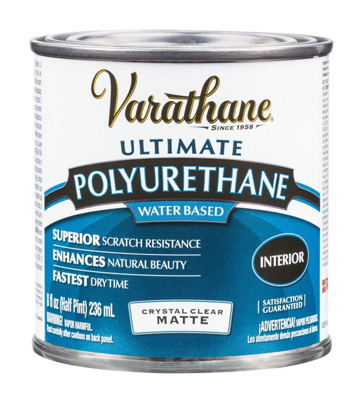 Varathane 262075 Half Pint Clear Matte Finish Soft Touch Polyurethane ...